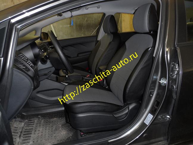 Чехлы ЭКОКОЖА на "FORD FOCUS II" — ЗАЩИТА АВТОМОБИЛЯ на DRIVE2