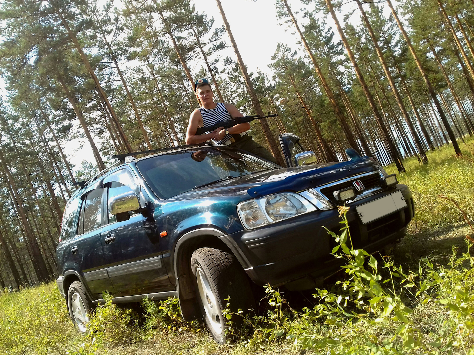 Honda CR-V "Ciri" Летний фотосет — Honda CR-V (RD1/RD2), 2 л, 1995 года | фотография | DRIVE2