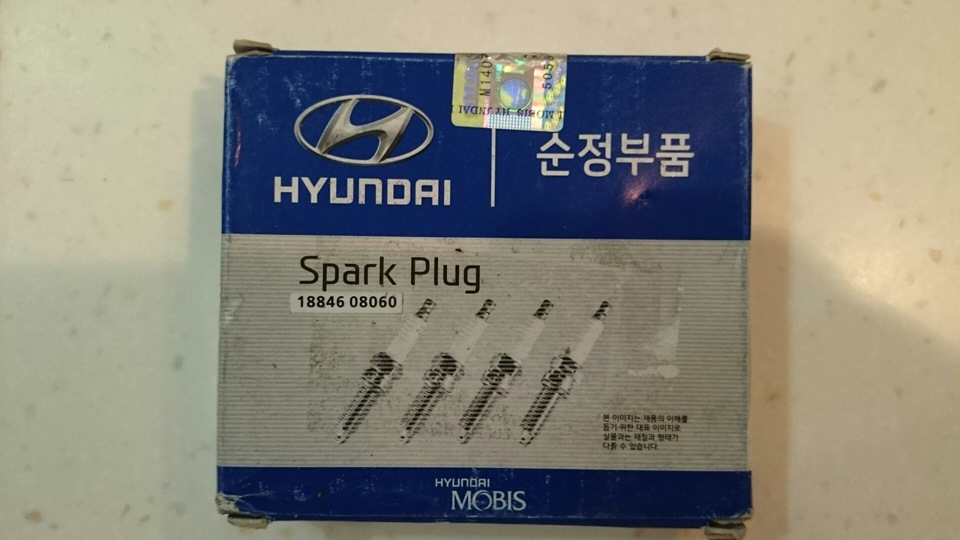 1884608060 Свеча зажигания KIA HYUNDAI | Запчасти на DRIVE2