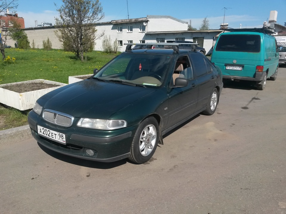 Заправил кондей и сделал летние колёса — Rover 400 Mk2, 1,6 л, 1998 ...