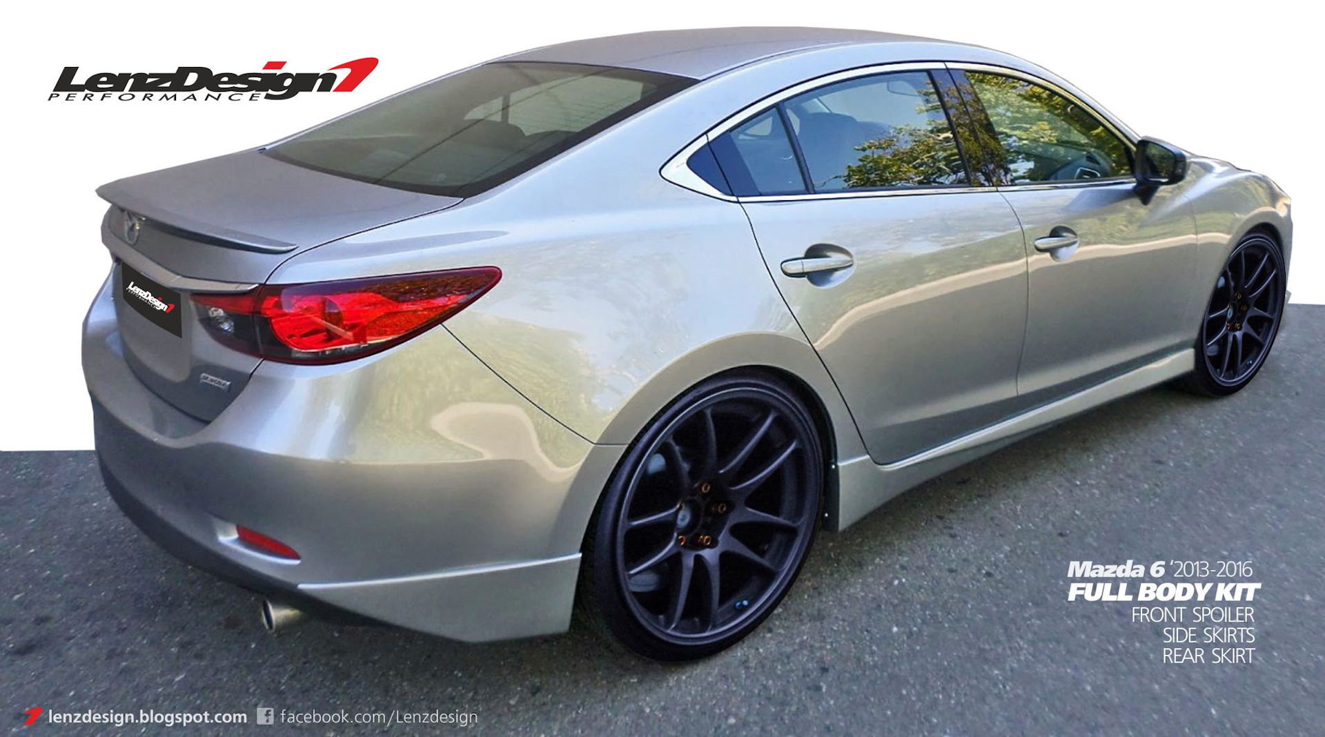 Mazda 6 2013-2016 Body Kit — Lenzdesign Performance — DRIVE2