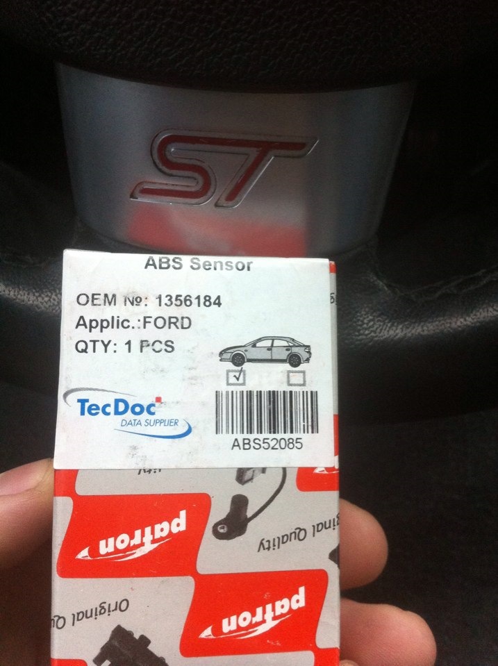 Датчик абс — Ford Focus ST II, 2,5 л, 2006 года | своими руками | DRIVE2