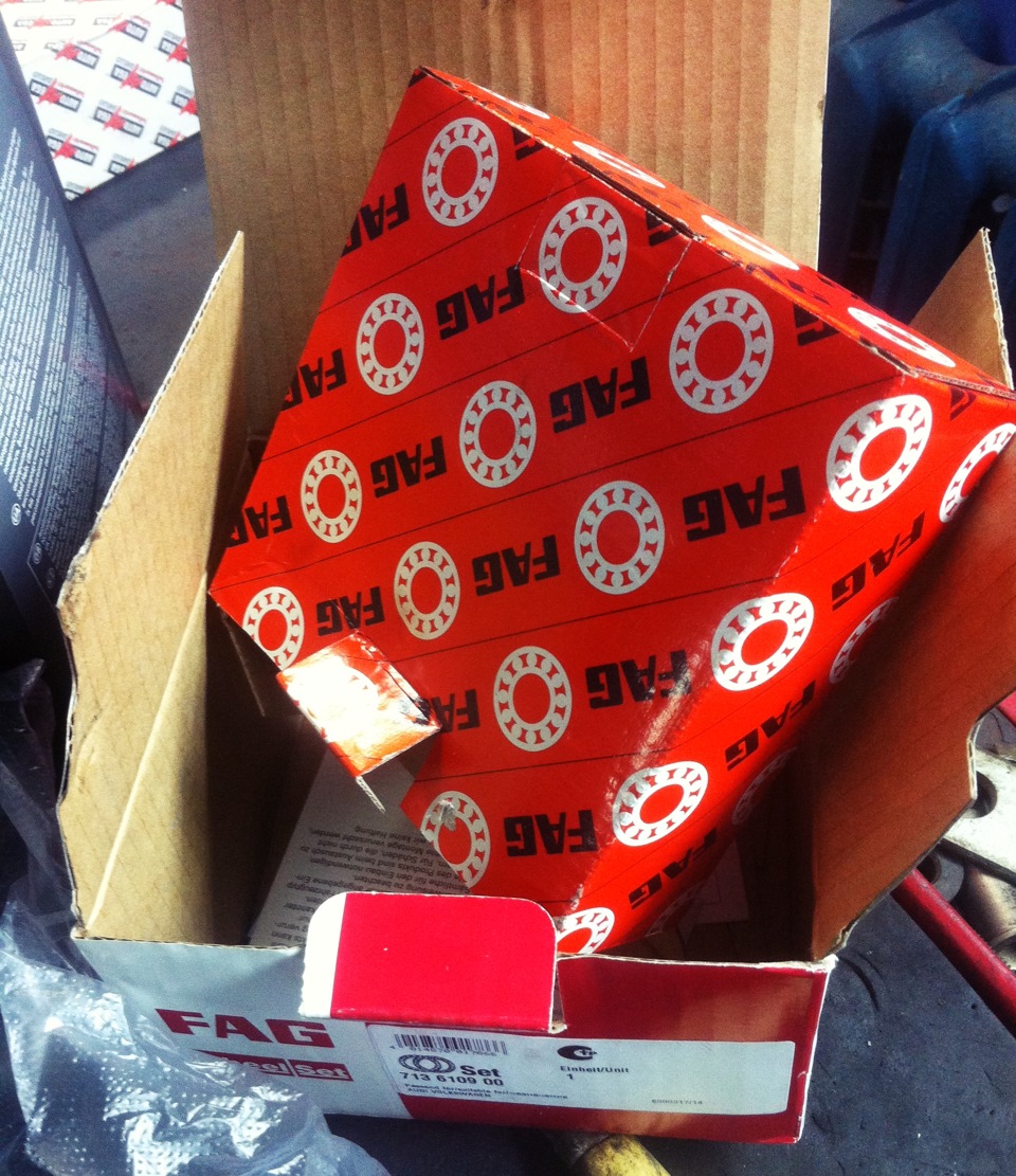 713610900 Комплект подшипника колеса FAG | Запчасти на DRIVE2