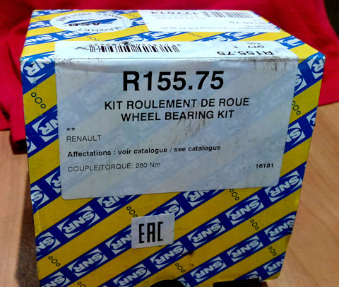 R15575 Подшипник ступичный с ремкомплектом NTN-SNR | Запчасти на DRIVE2