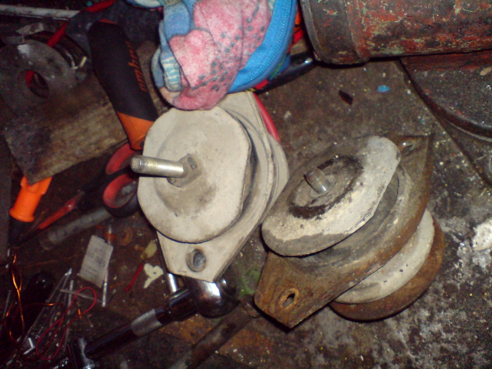 Замена креплений двига и т д а так же фсб хд — Lada 21122 1 5 л 2001 года своими руками