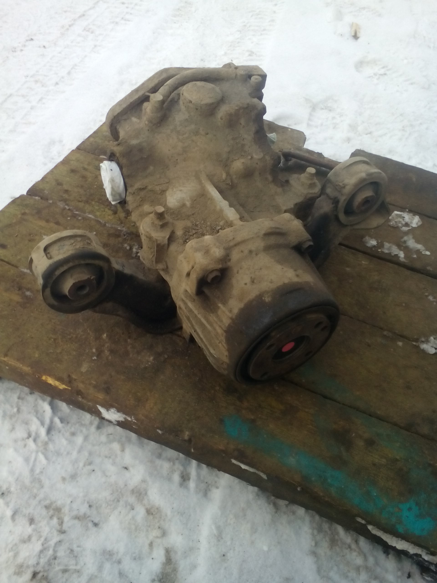 задний редуктор и вискомуфта — Pontiac Vibe (1G), 1,8 л, 2002 года ...