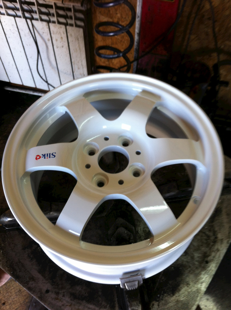 #11 Slik L173S W r14 4x98 на ваз 2114. — Lada 2114, 1,5 л, 2007 года ...