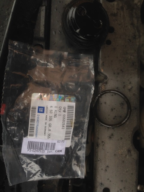 55582541 Кольцо уплотнительное маслозаливной горловины OPEL GM ...