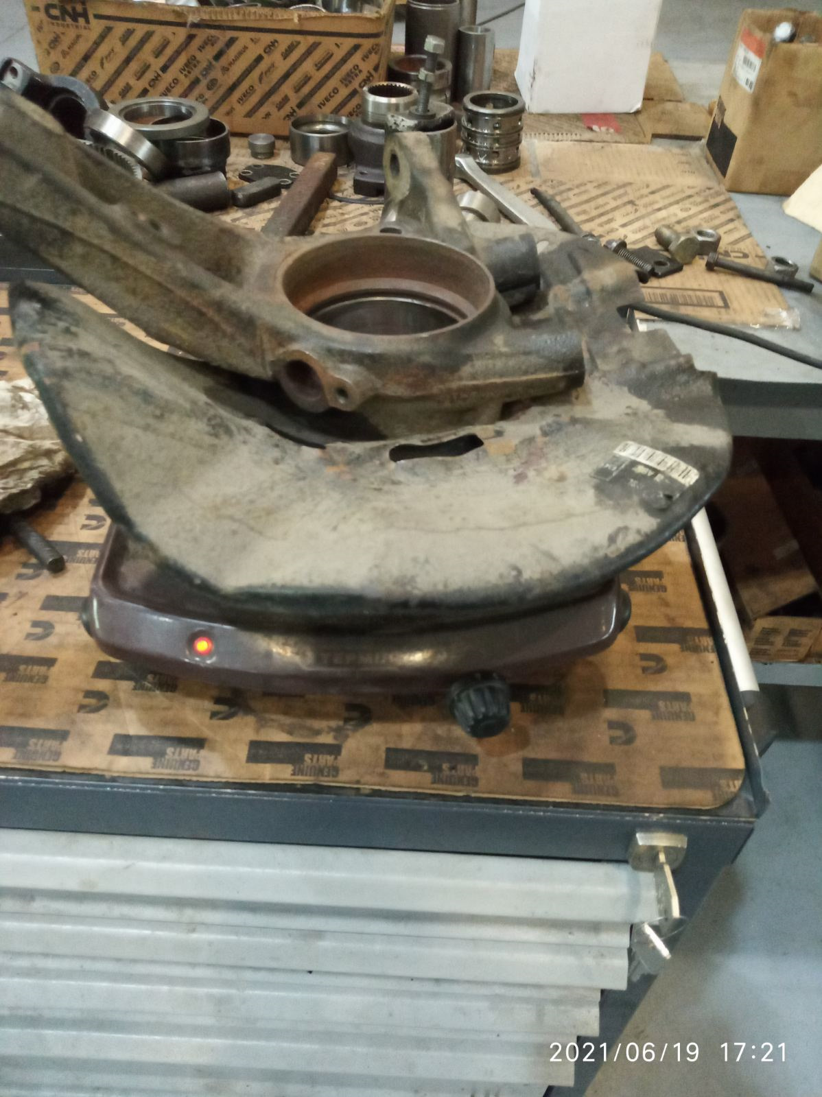 Замена переднего ступичного подшипника 51720-38110 — Hyundai Sonata V ...