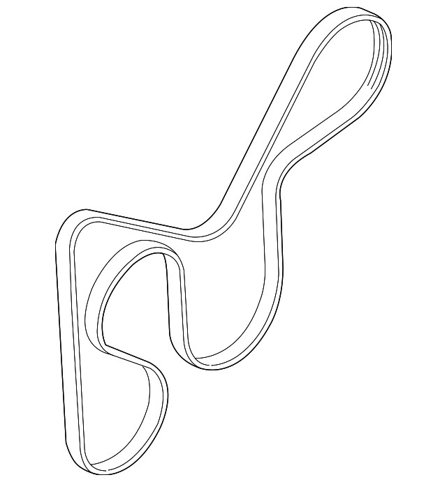 252122B120 ПРИВОДНОЙ РЕМЕНЬ L=125СМ KIA HYUNDAI | Запчасти на DRIVE2