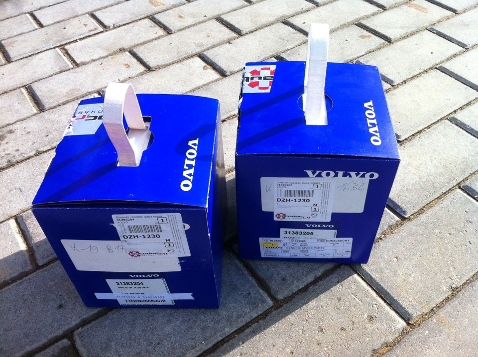 Ходовые огни в противотуманные фары (ДХО) — Volvo S80 (2G), 2,5 л, 2011 ...