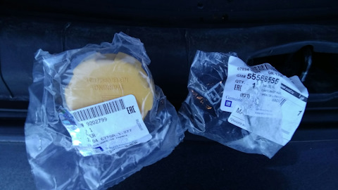 55566555 Крышка маслозаливной горловины двигателя GM | Запчасти на DRIVE2