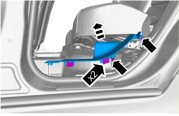 Техничка.Задняя накладка порога — Volvo S60 (2G), 2 л, 2012 года ...