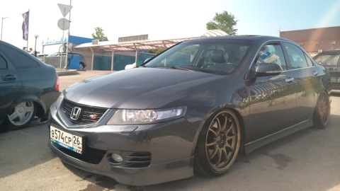 Honda Accord (7G) 2.4 бензиновый 2007 | Bagged CL9 на DRIVE2