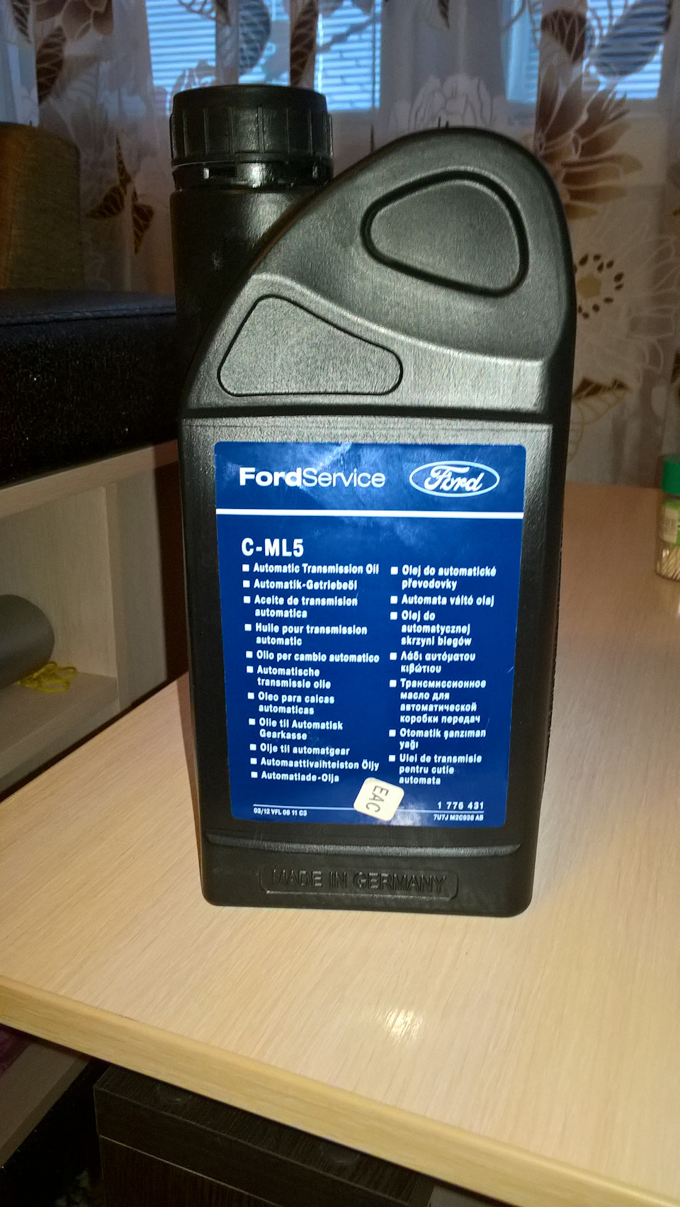 1776431 Жидкость трансмиссионная (красная) 1л Ford | Запчасти на DRIVE2