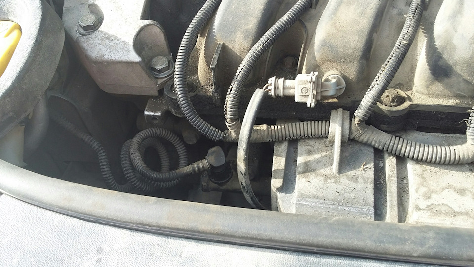 Бензин капает в моторном отсеке — Renault Megane II, 2 л, 2005 года ...
