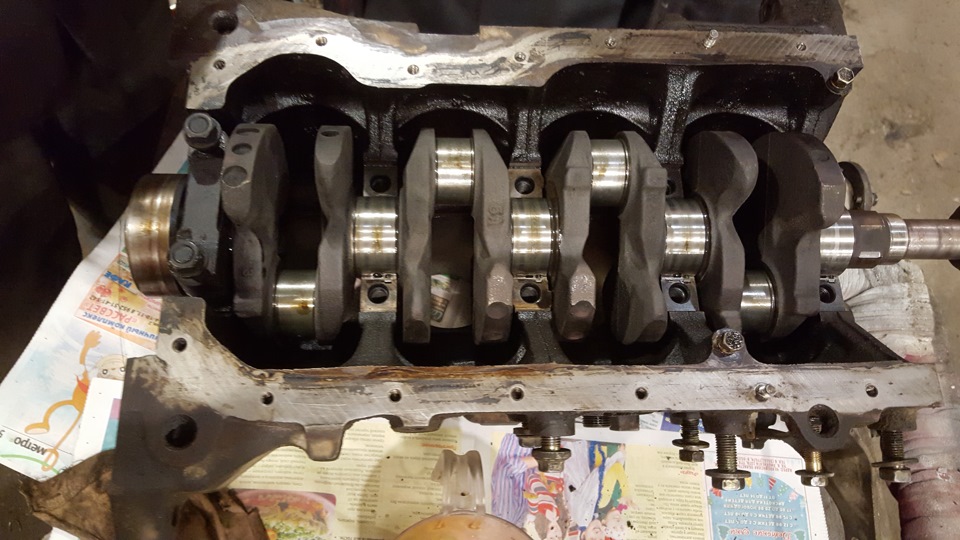 Ремонт ДВС часть 3 — Toyota Corolla (100), 1,5 л, 1991 года | своими ...