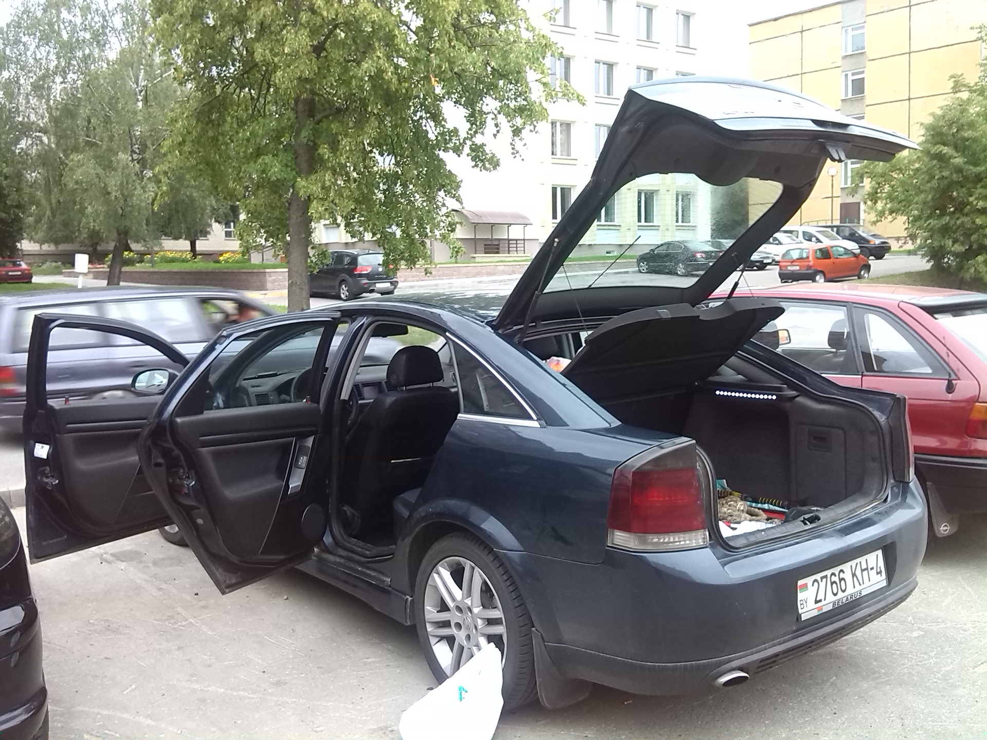 Не горят задние фонари и не открывается багажник (финал) — Opel Vectra ...