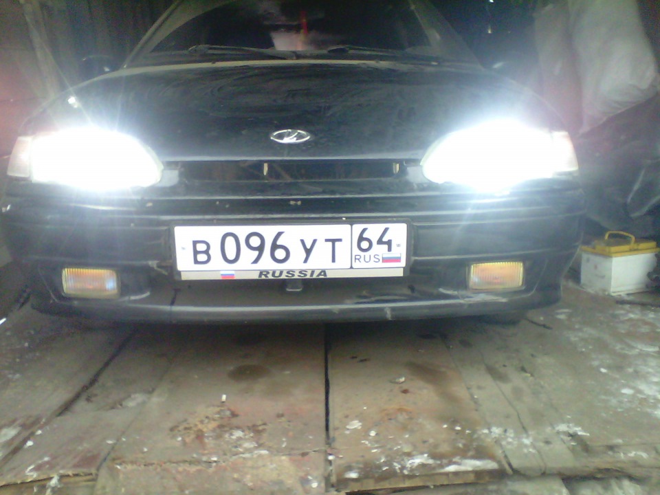не много света ))) — Lada 2114, 1,5 л, 2003 года | тюнинг | DRIVE2