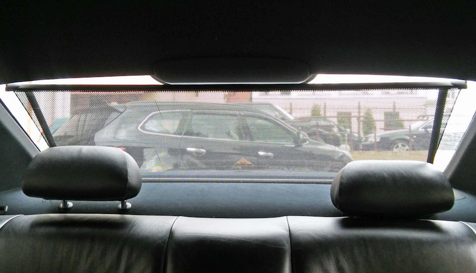 Дооснащение задней электрошторой — BMW 3 series (E46), 2 л, 1999 года ...