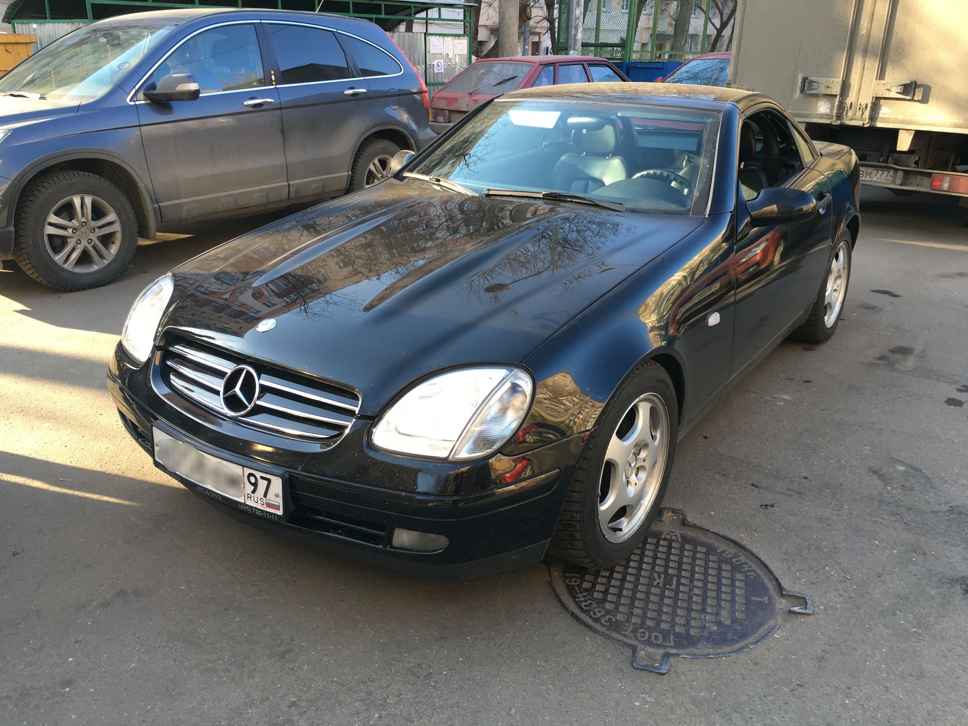 Прощаясь, говорю "До свидания" — Mercedes-Benz SLK (R170), 2,3 л, 1997 ...