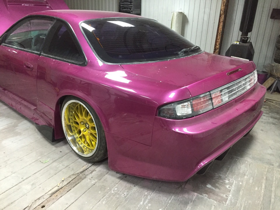 Дерьмо случается — Nissan 200SX (S14), 2 л, 1995 года | ДТП | DRIVE2