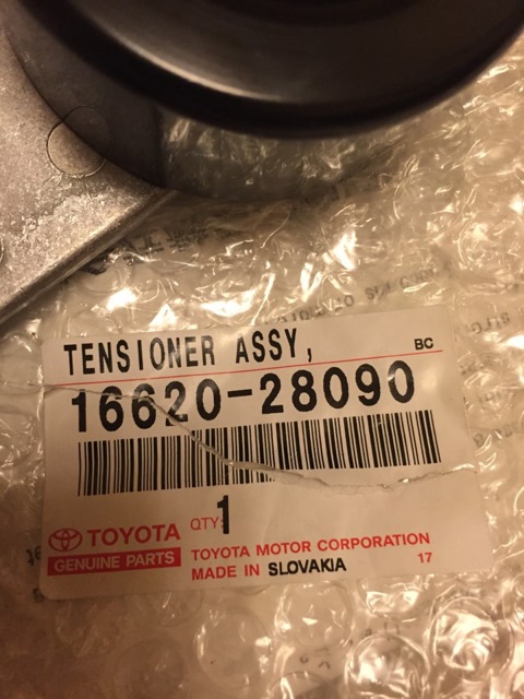 1662028090 Натяжитель ремня TOYOTA LEXUS | Запчасти на DRIVE2