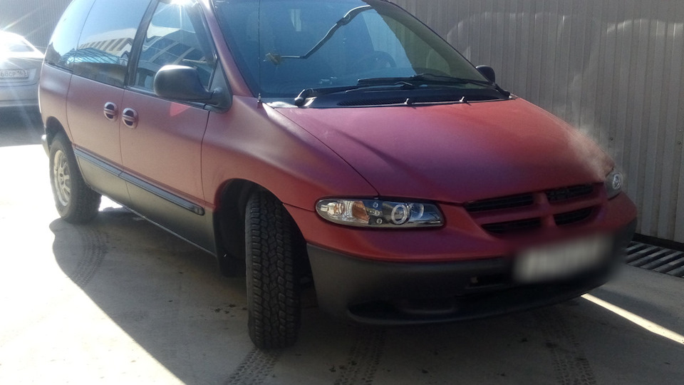 продолжаю реанимировать после спячки — Dodge Caravan Iii 3 л 2000