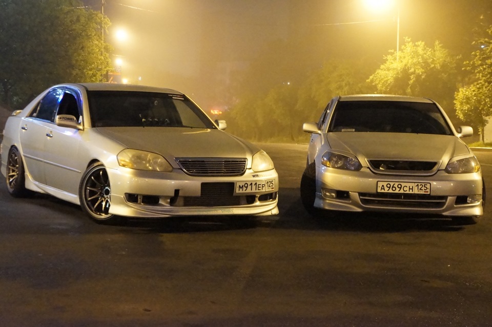 C Корешком ночью… — Toyota Mark II (110), 2,5 л, 2001 года | фотография ...