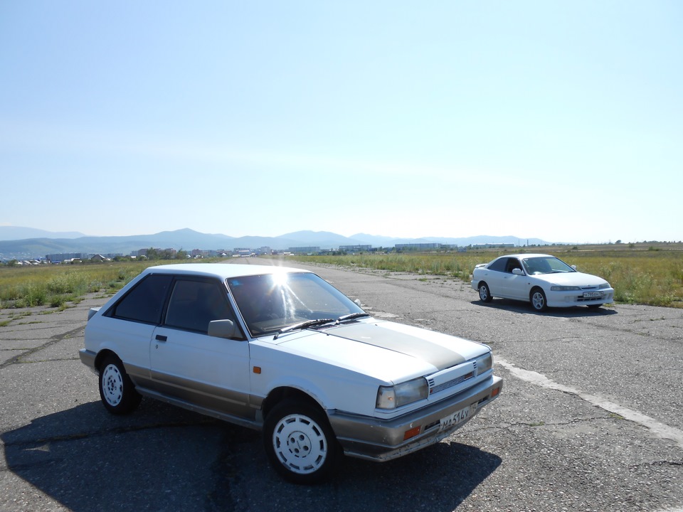 Впуск-выпуск — Nissan Sunny (B12), 1,6 л, 1986 года | тюнинг | DRIVE2