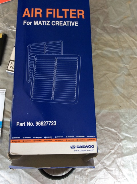 96827723 Фильтр воздушный GM | Запчасти на DRIVE2