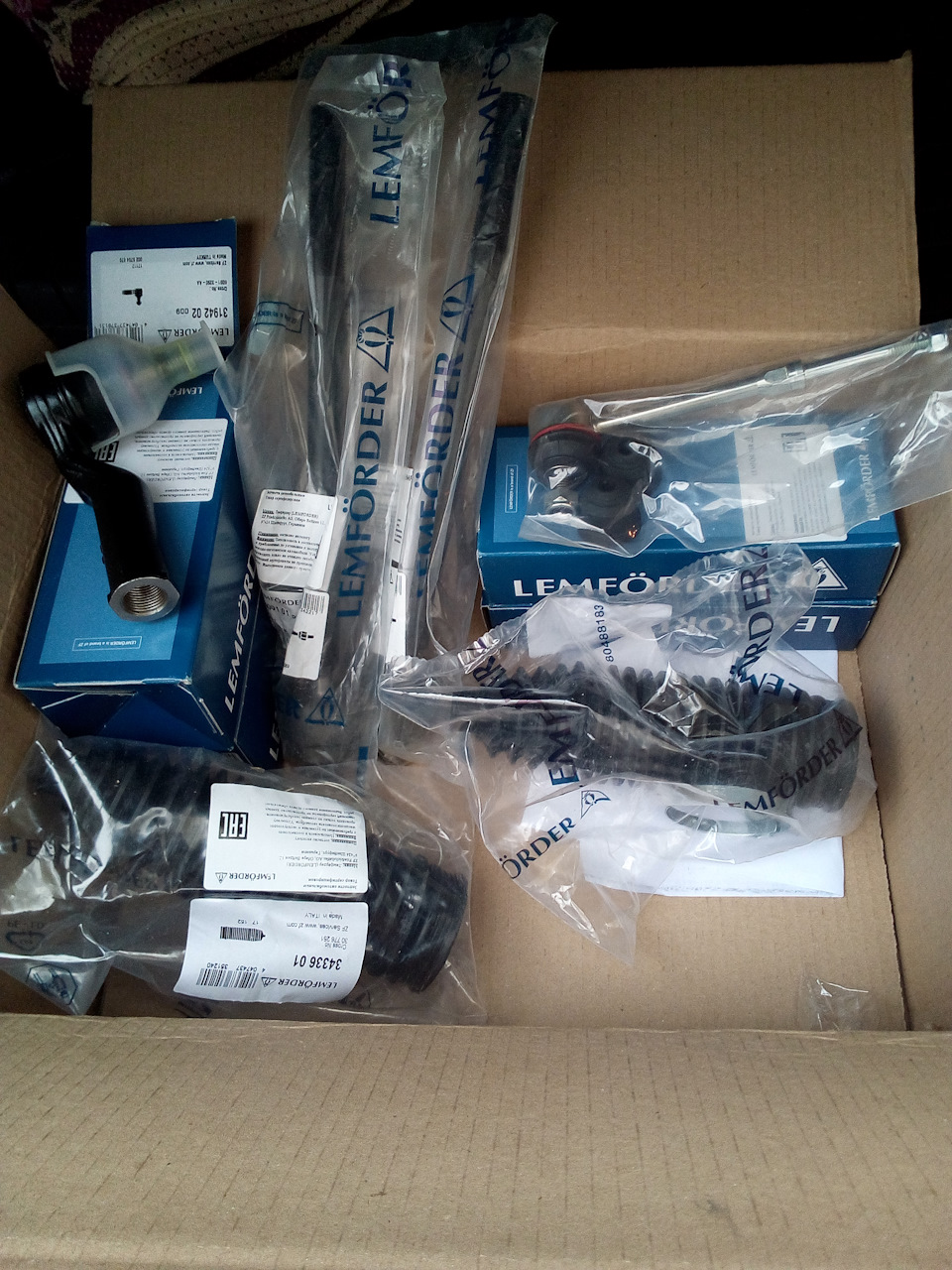 3433601 Пыльник, рулевое управление LEMFORDER | Запчасти на DRIVE2