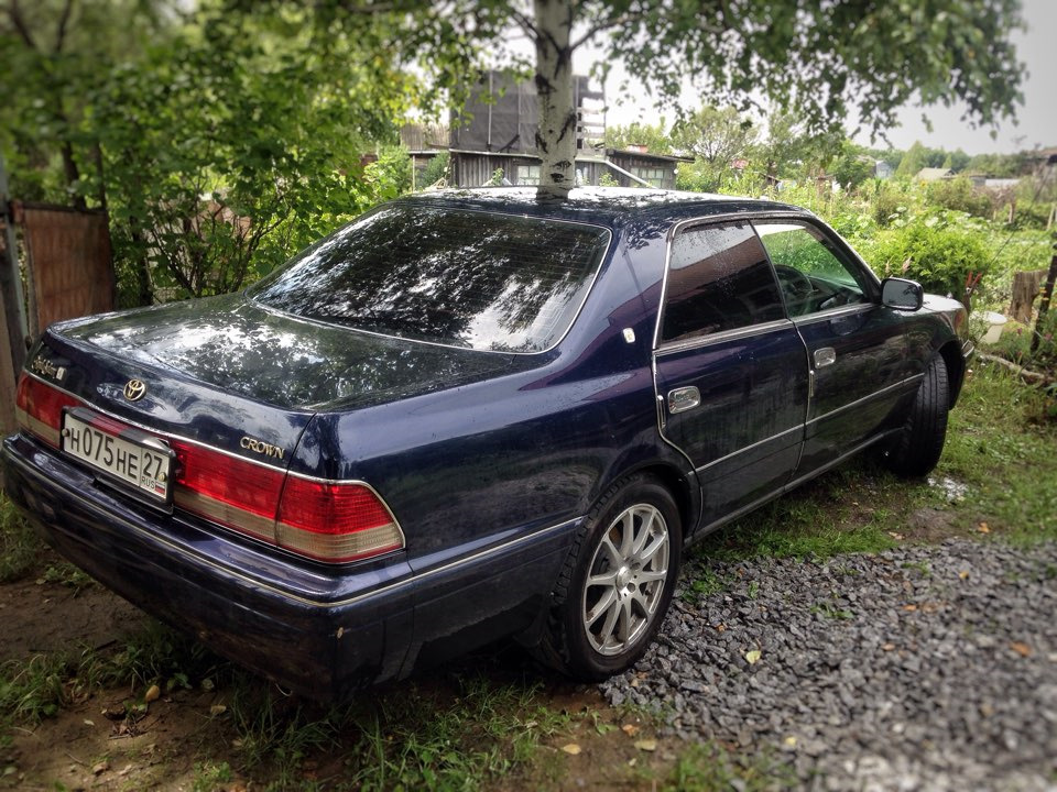 Да просто так) — Toyota Crown (S150), 3 л, 1998 года | фотография | DRIVE2