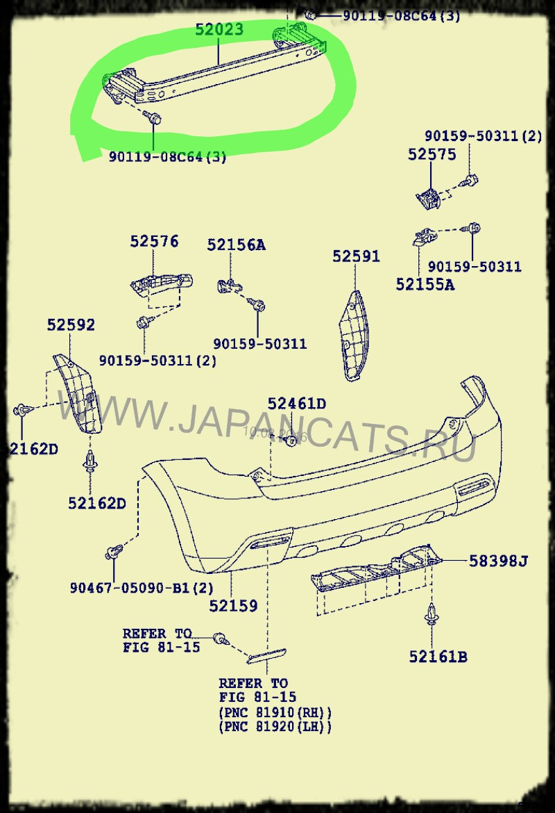9011908C64 Болт TOYOTA LEXUS | Запчасти на DRIVE2