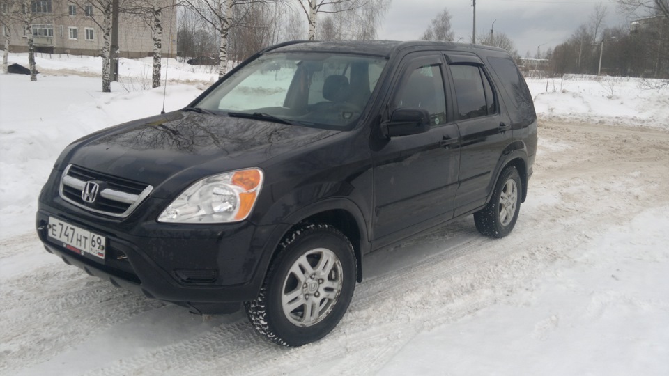 Такой я её увидел первый раз. — Honda CR-V (RD4/RD5/RD6/RD7), 2,4 л, 2004 года | просто так | DRIVE2