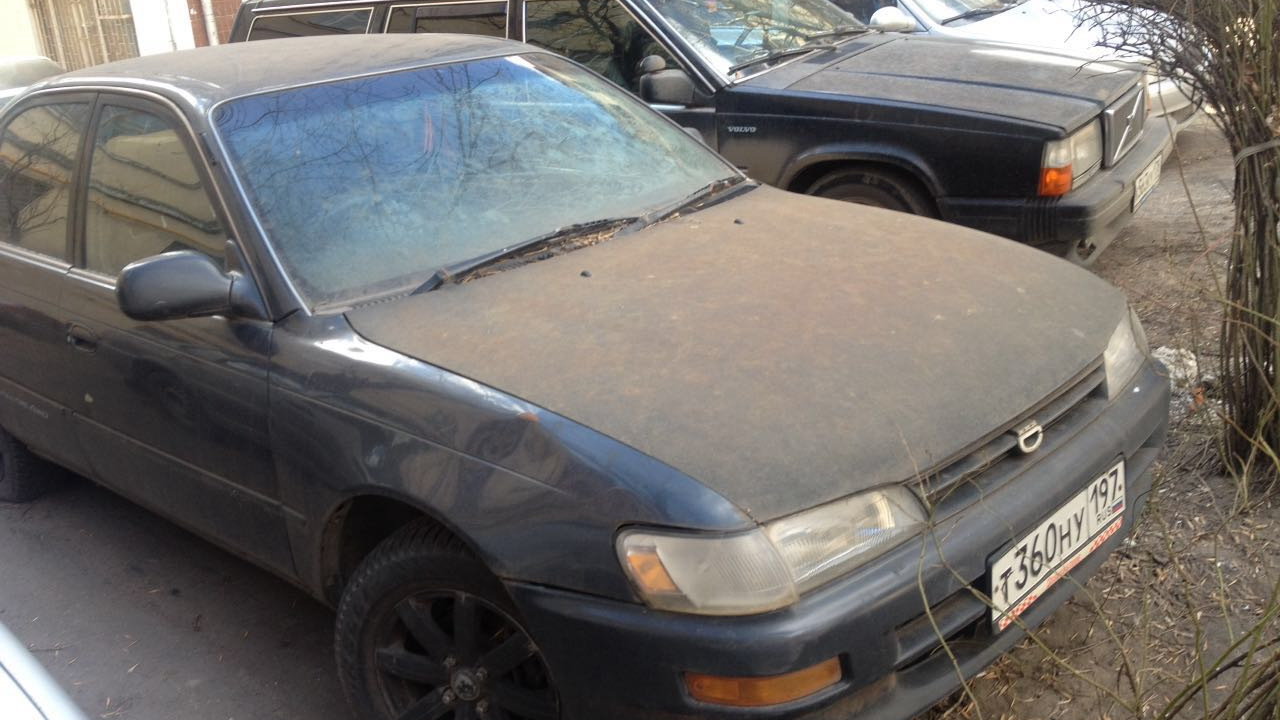 Toyota Corolla (100) 1.6 бензиновый 1993 | AE104 4WD MT на DRIVE2