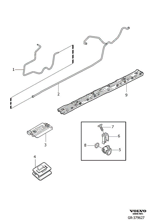 Снятие бензобака B6284T Volvo S80 2.8 T6 — Volvo S80 (1G), 2,8 л, 1999 ...