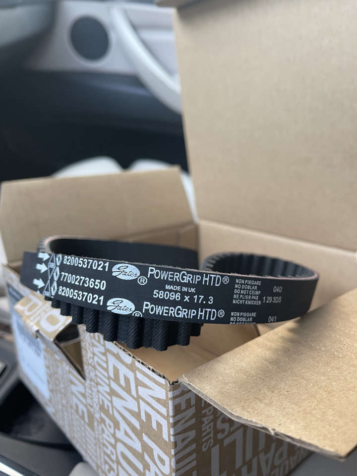 7701477024 Комп ремня грм 180см (зу RENAULT | Запчасти на DRIVE2