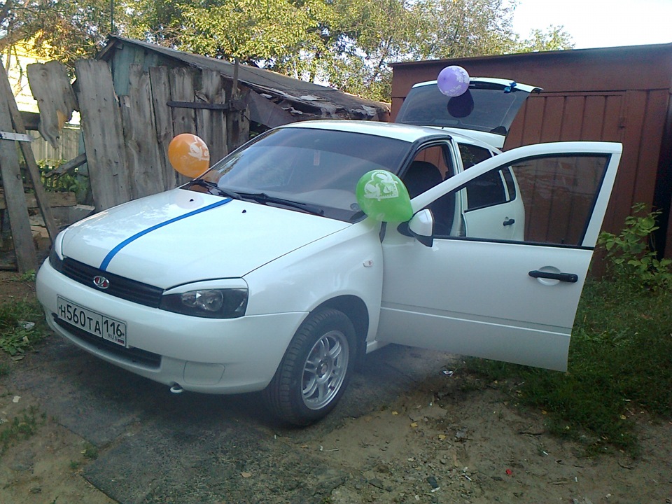 заводская шумоизоляция — Lada Калина Хэтчбек (1G), 1,6 л, 2010 года ...