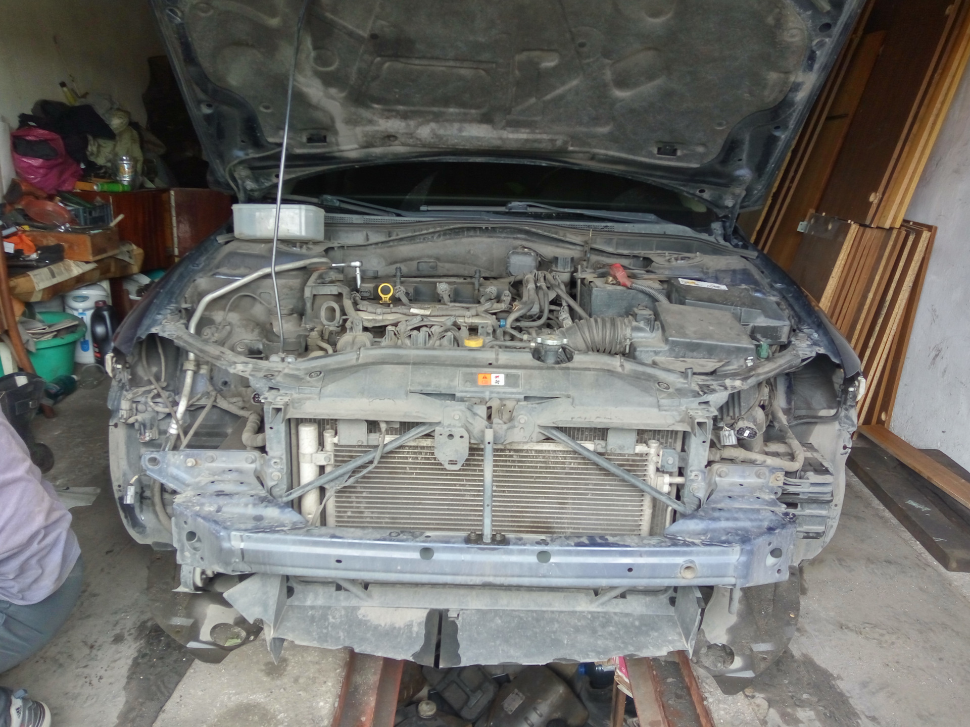 Ремонт моторчика омывателя фар. — Mazda 6 (1G) GG, 2,3 л, 2007 года ...