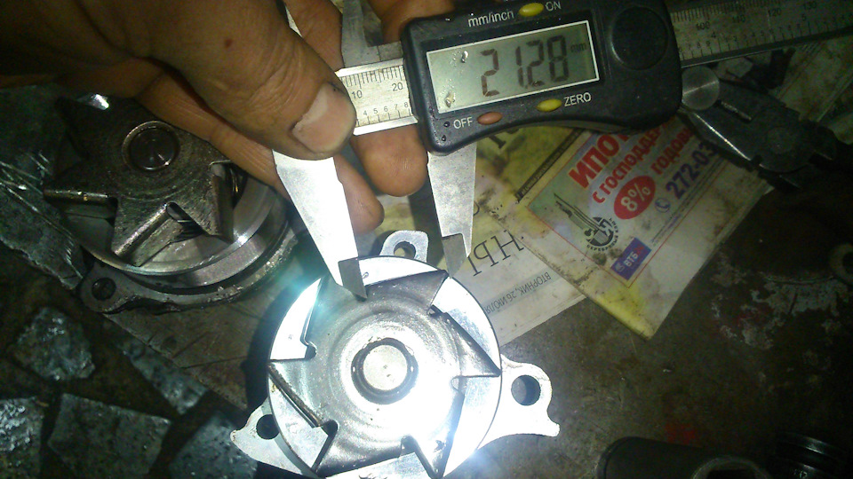 Замена помпы — Chery Jaggi, 1,1 л, 2009 года | своими руками | DRIVE2