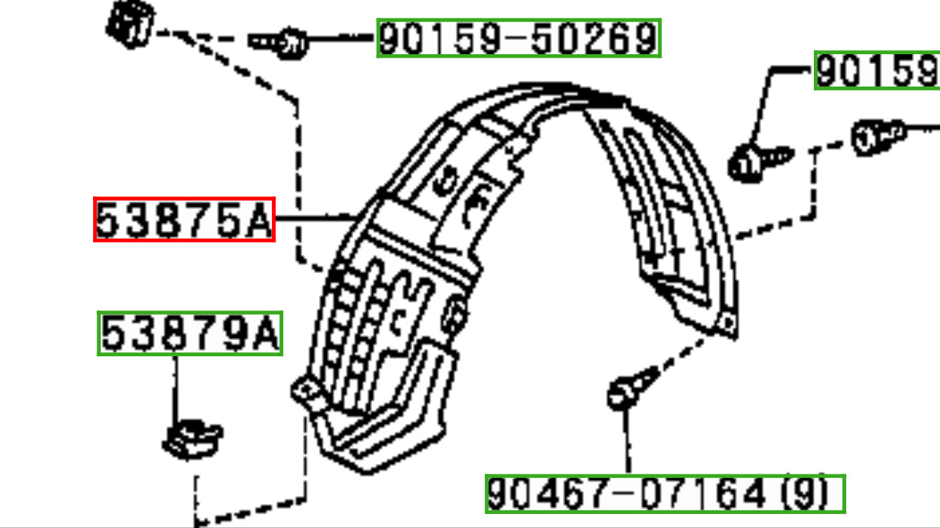 Ждём необходимые запчасти — Toyota Avensis I, 1,8 л, 1999 года ...