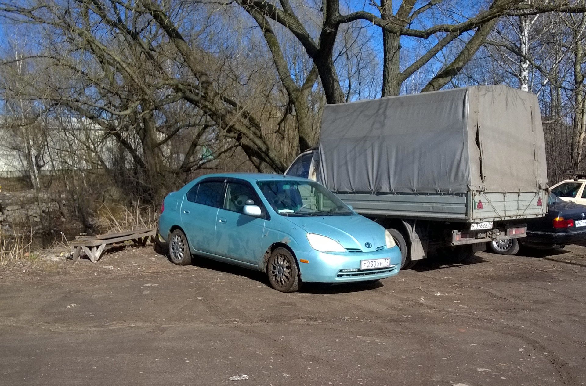 Как я открыл дачный сезон — Toyota Prius (11), 1,5 л, 2002 года ...