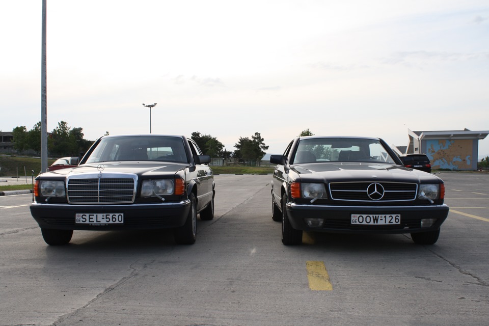 Несколько фото моих любимых W126 — Mercedes-Benz SEC-Class (W126), 5,6 ...