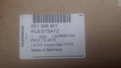 8E1998401 Комплект щеток Aero Twin с поводками / A4 01~05 VAG ...