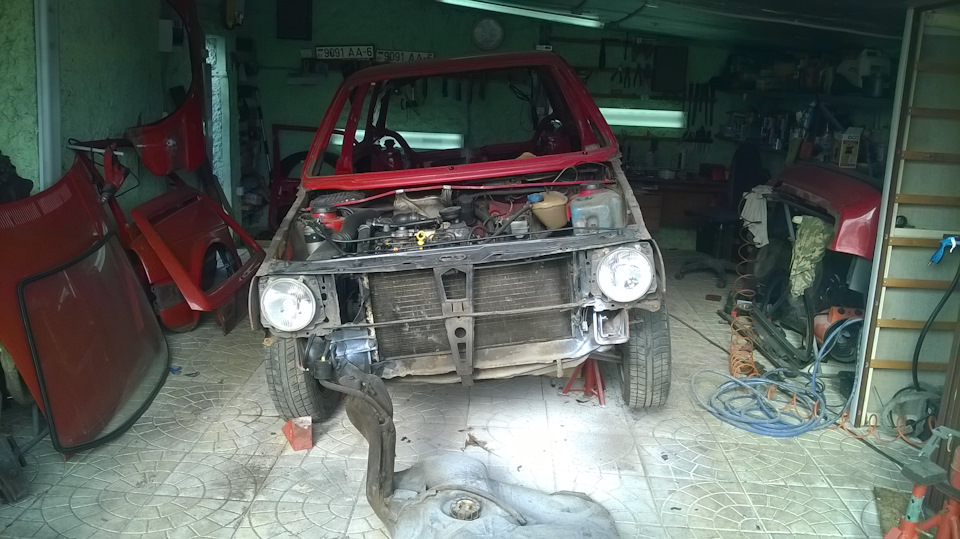 Разборка и обработка — Volkswagen Golf GTI Mk2, 1,6 л, 1989 года ...