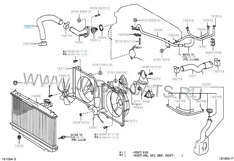 Лопнул патрубок системы охлаждения… — Toyota RAV4 (II), 2 л, 2001 года ...