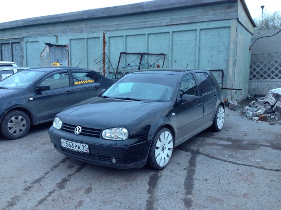 Euro monoblocks R18 — pie plates 10 slots — Volkswagen Golf Mk4, 1,6 л ...