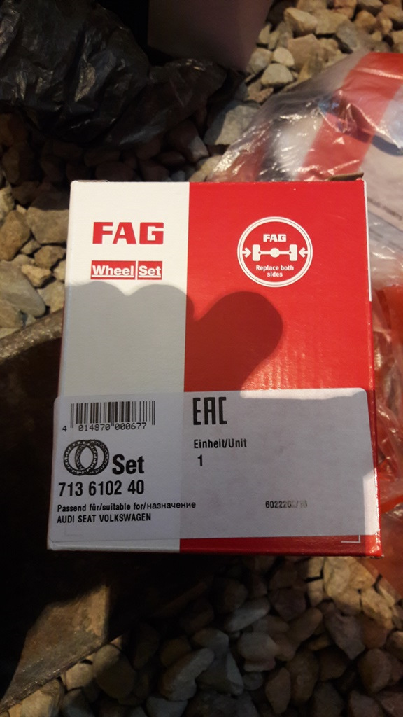 Замена заднего ступичного подшипника — Audi 80 (B4), 2,6 л, 1995 года ...