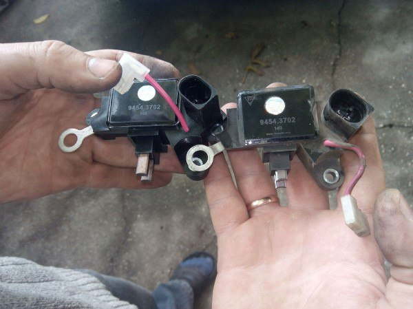 Падение напряжения бортовой сети. Замена регулятора напряжения — Daewoo ...